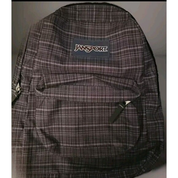 Jansport | Storage & Organization | Jansport Backpack Black And Gray ...